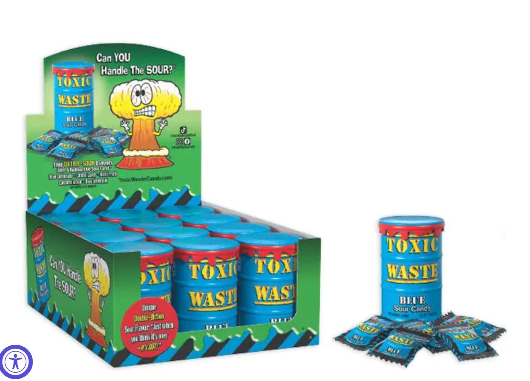 Toxic Waste Blue Raspberry | Poulsbo Candy Shoppe